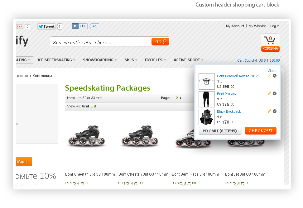 Ajax Cart For Magento Magento Ajax Cart Pro Extension Iksanika